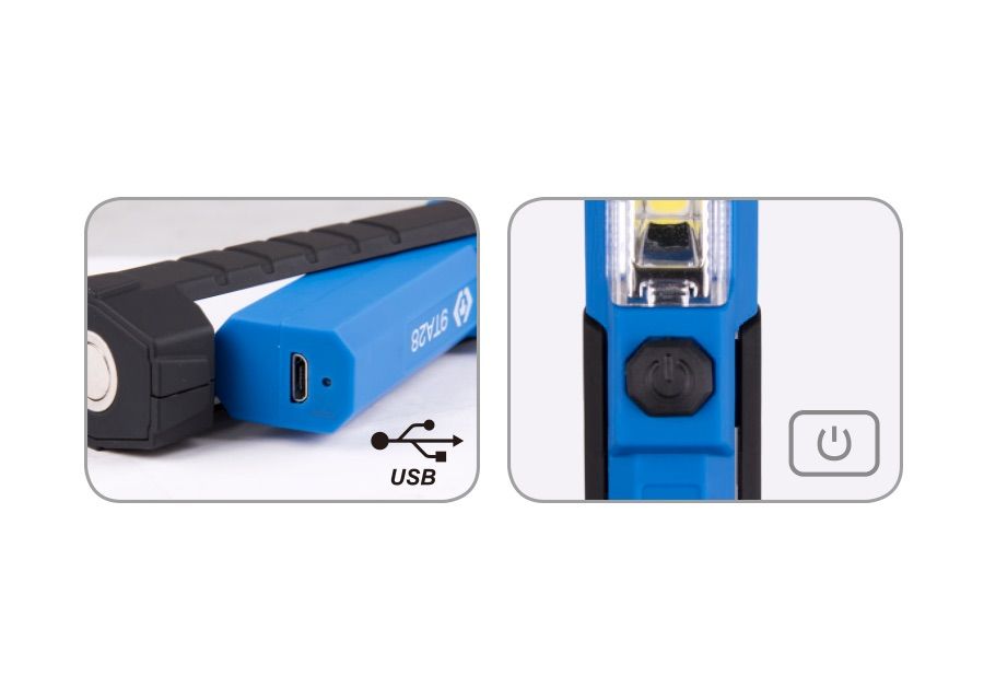 Buy 【King Tony 9TA28 Handheld Rechargeable LED Pen Light Set Work Lamp ...