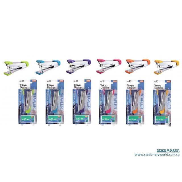 Buy 【MAX Tokyo Design Stapler with Staples HD-10K】 from Trusted ...