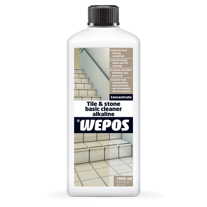 Buy 【Wepos Tile & Stone Basic Cleaner Alkaline 1L】 from Trusted ...
